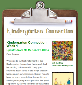 Fostering partnerships between home and school… | The Curious Kindergarten