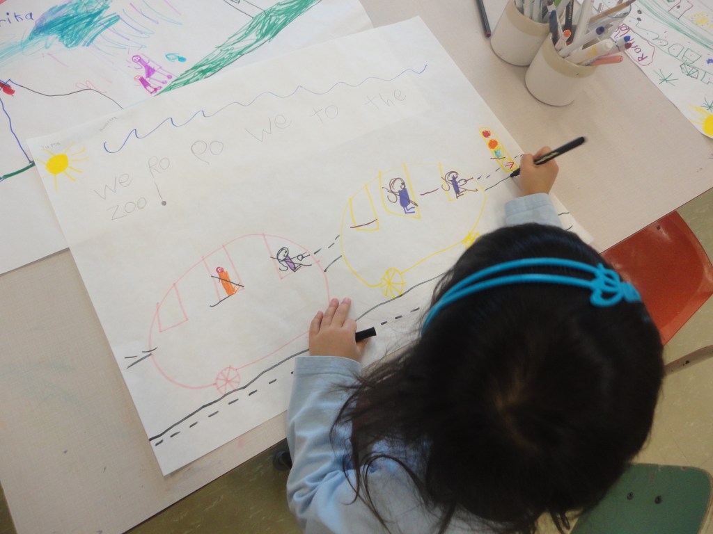 Inspiring Young Authors: Big Paper for Big Ideas | The Curious Kindergarten