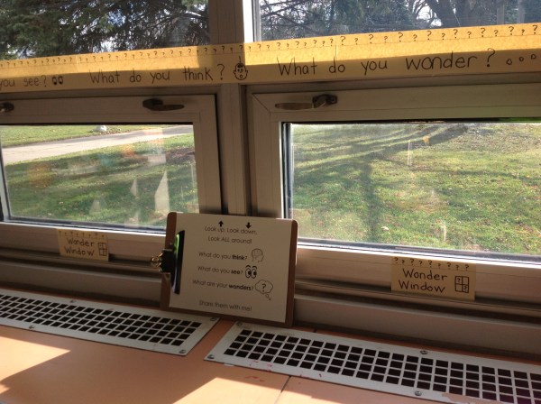 The Wonder Window | The Curious Kindergarten