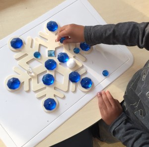 Snowflake Loose Parts | The Curious Kindergarten