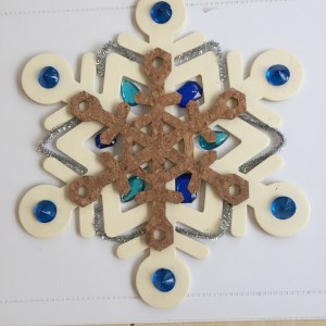 Snowflake Loose Parts | The Curious Kindergarten